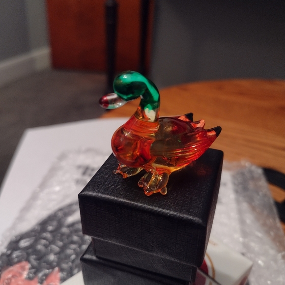 unknown sources | Art | Collectable Small Glass Duck Statue | Poshmark